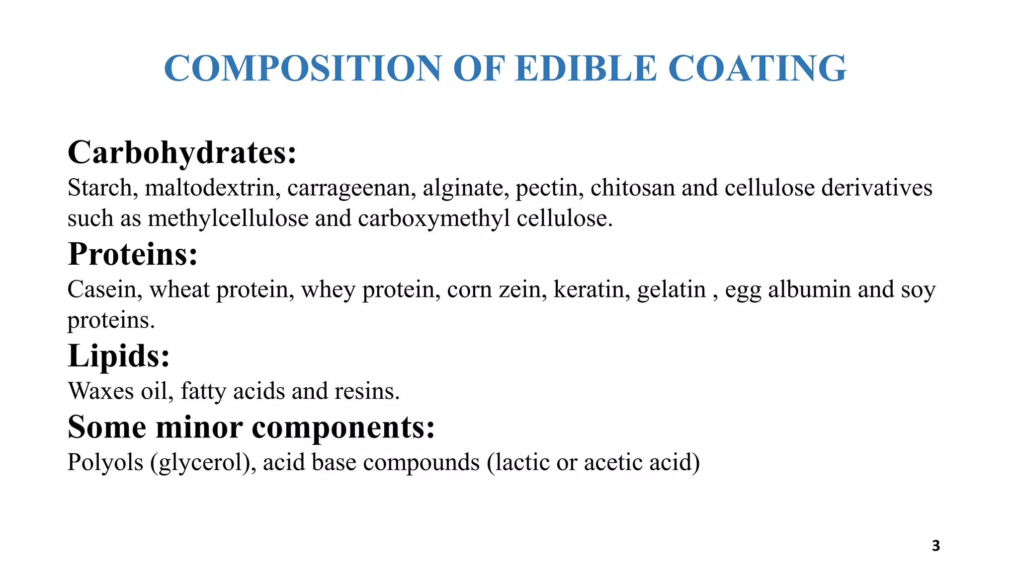 EDIBLE COATINGS AS EDIBLE PACKAGING.pptx