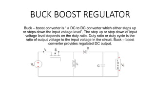 Solar Power Based Buck boost Regulator | PPTX