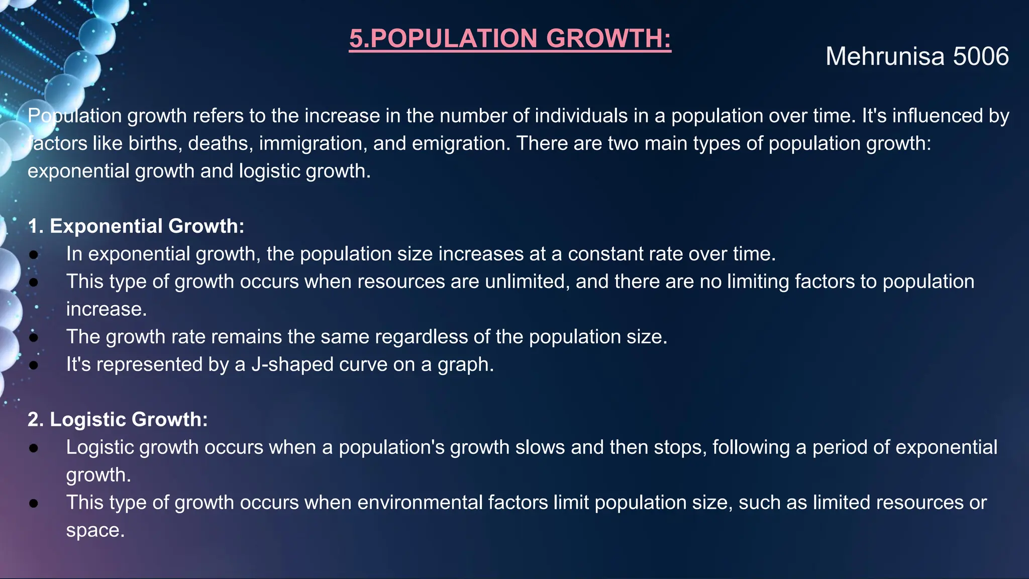 Population Ecology Fundamentals and types | PPT