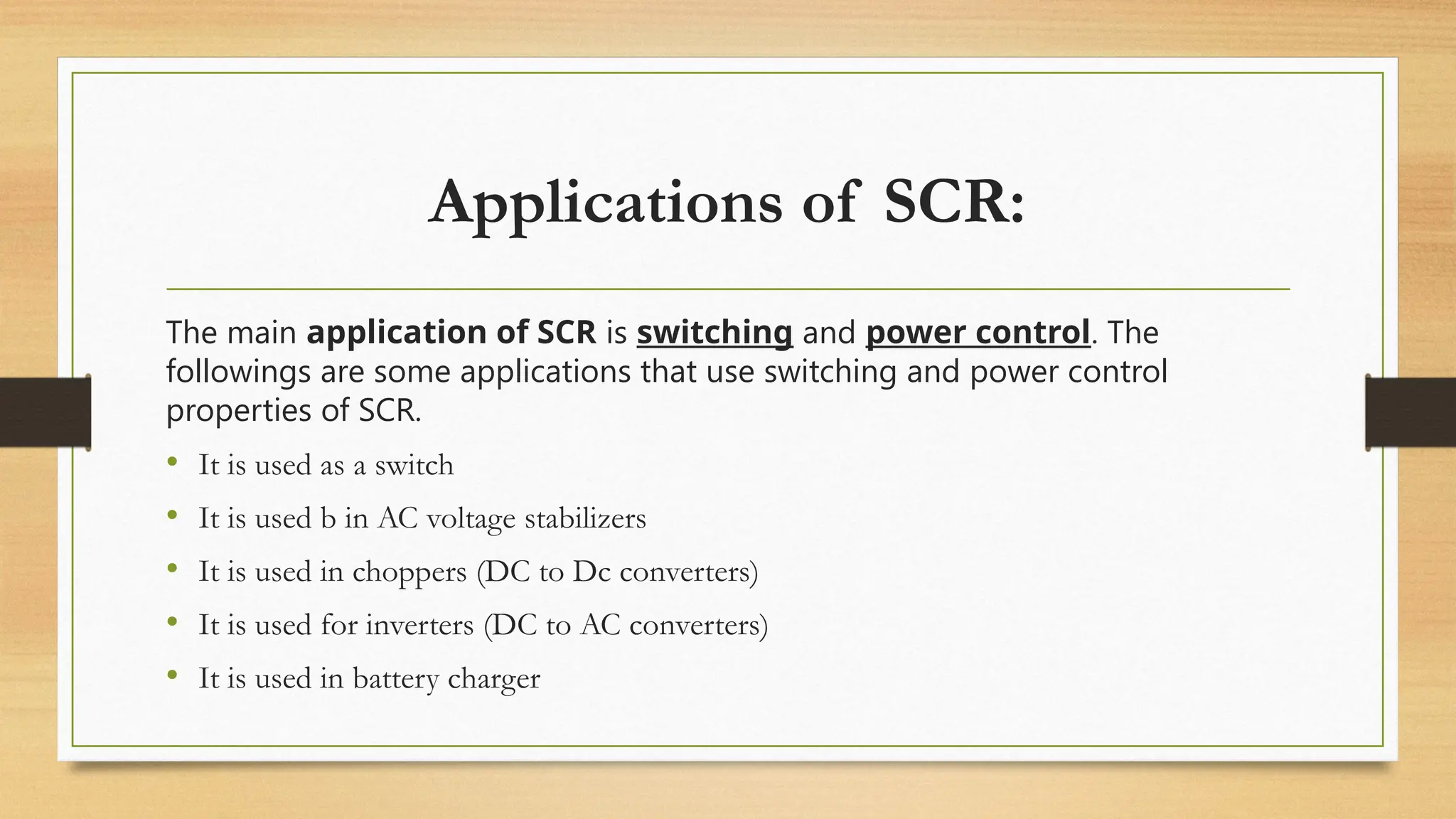 Silicon controlled rectifier (SCR).ppt