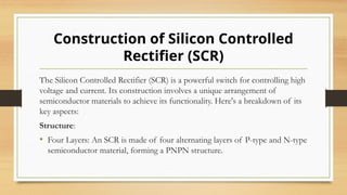 Silicon controlled rectifier (SCR).ppt
