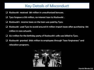 Tyco - A corporate governance failure | PPTX