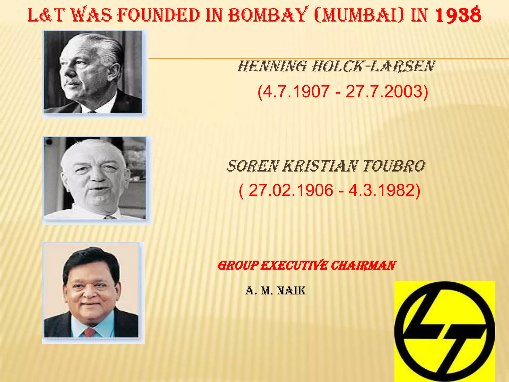 LARSEN AND TOUBRO | PPTX