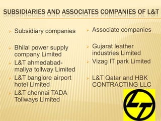 LARSEN AND TOUBRO | PPTX