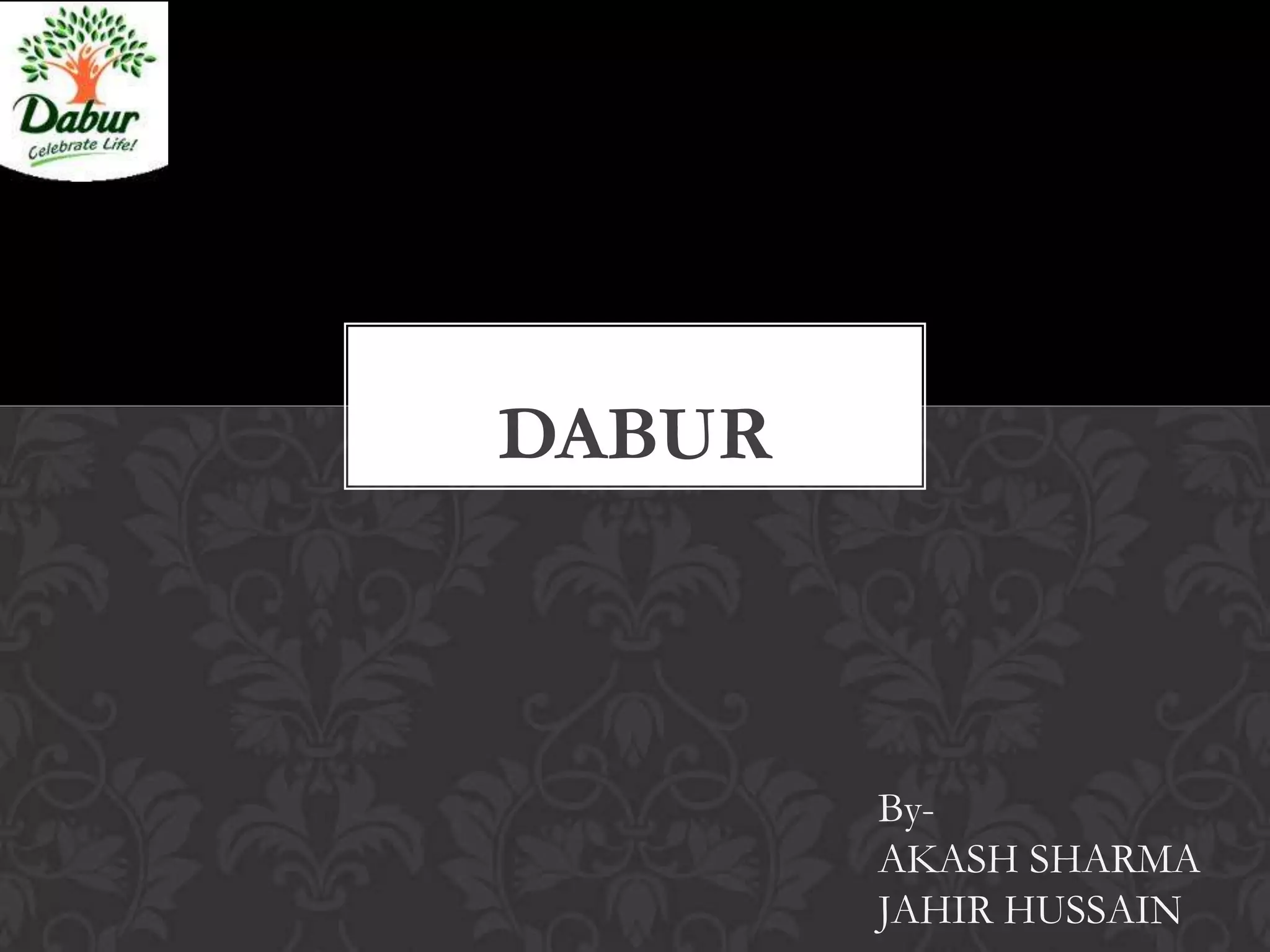 Group no 18 dabur | PPTX