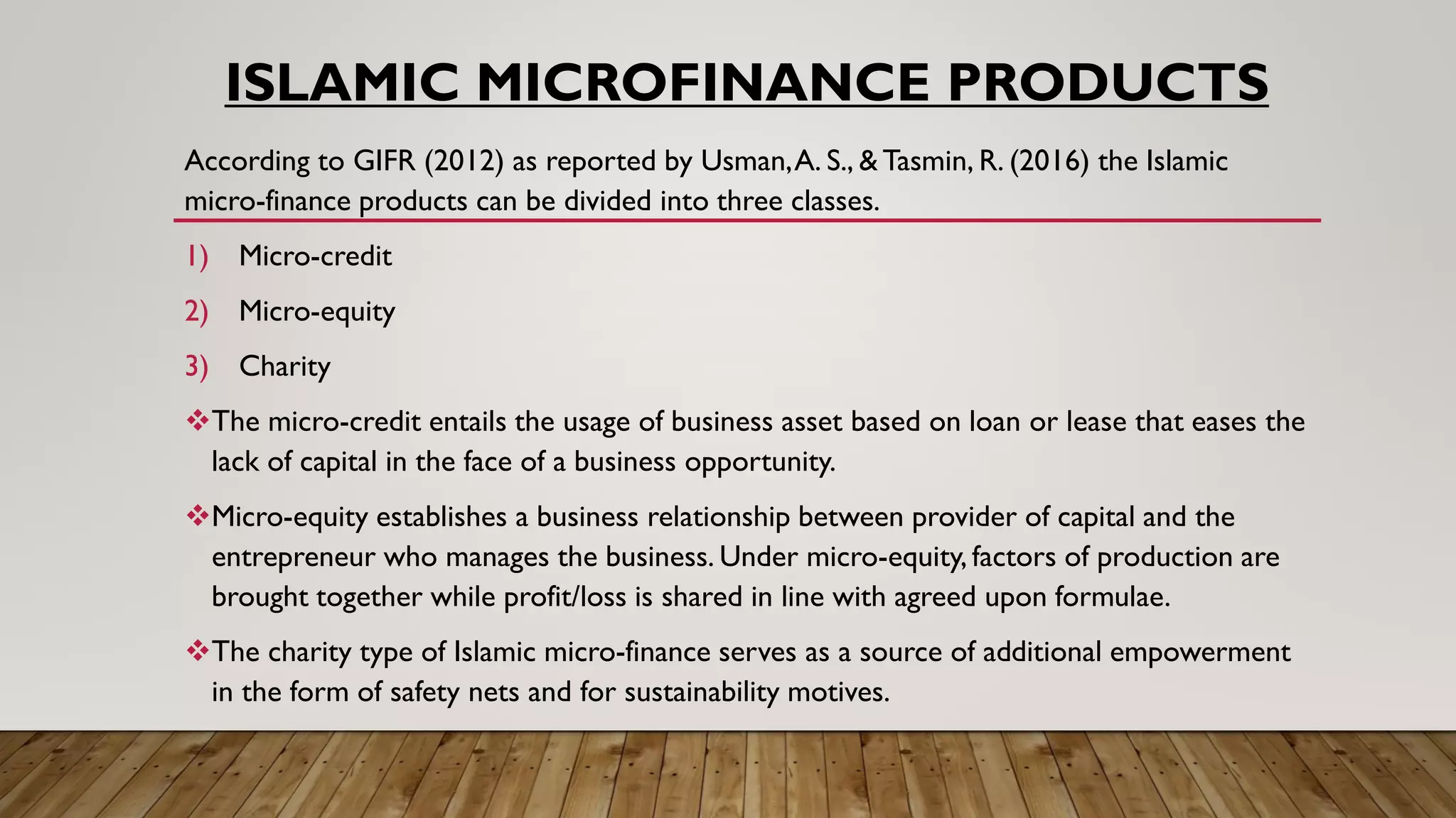 Islamic Microfinance In Pakistan | PDF | Government Support and Welfare ...