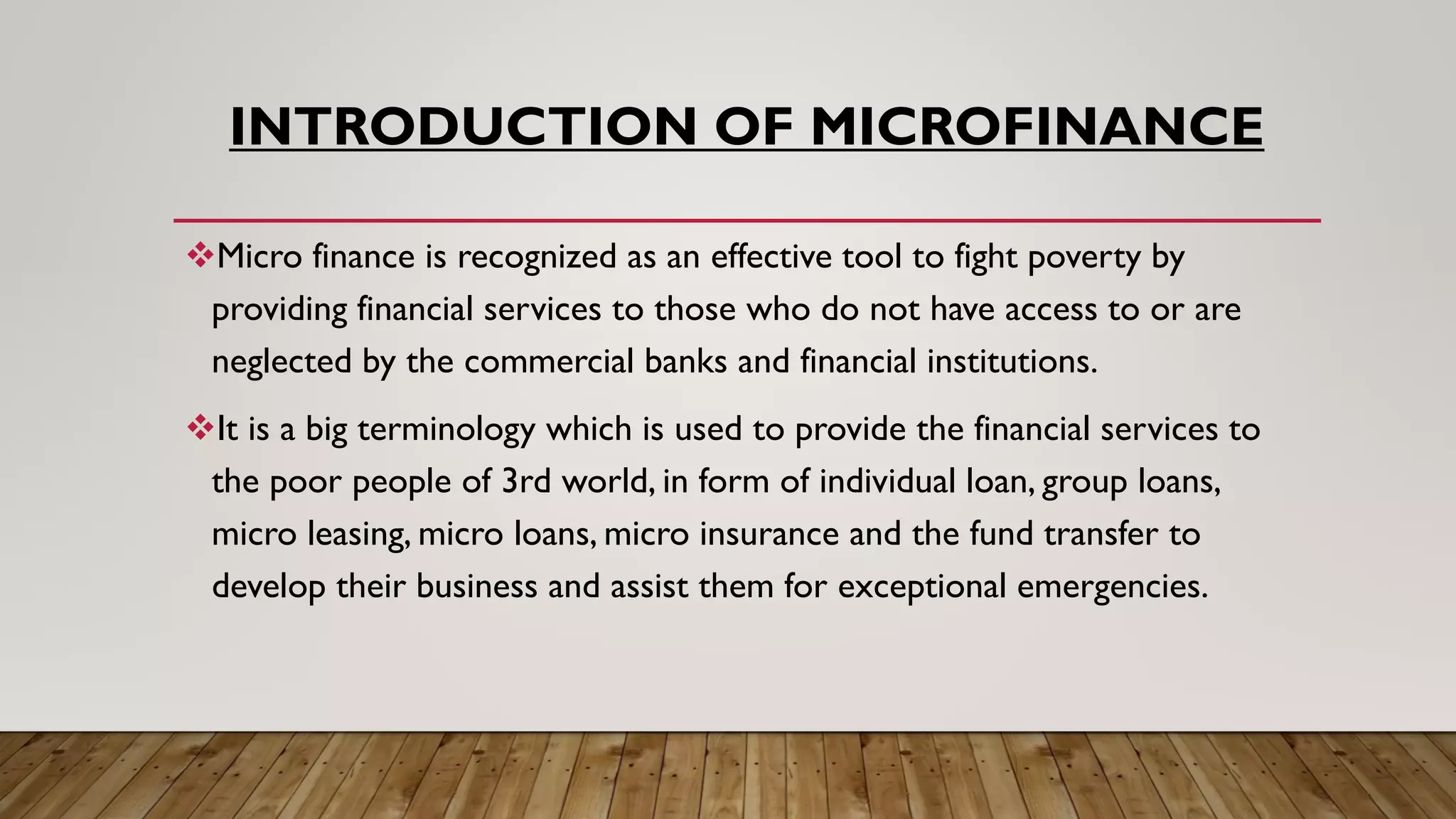 Islamic Microfinance In Pakistan | PDF | Government Support and Welfare ...