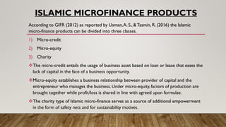 Islamic Microfinance In Pakistan | PDF
