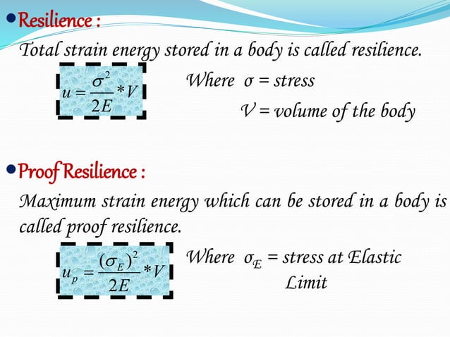 Study of Strain Energy due to Shear, Bending and Torsion | PPTX ...
