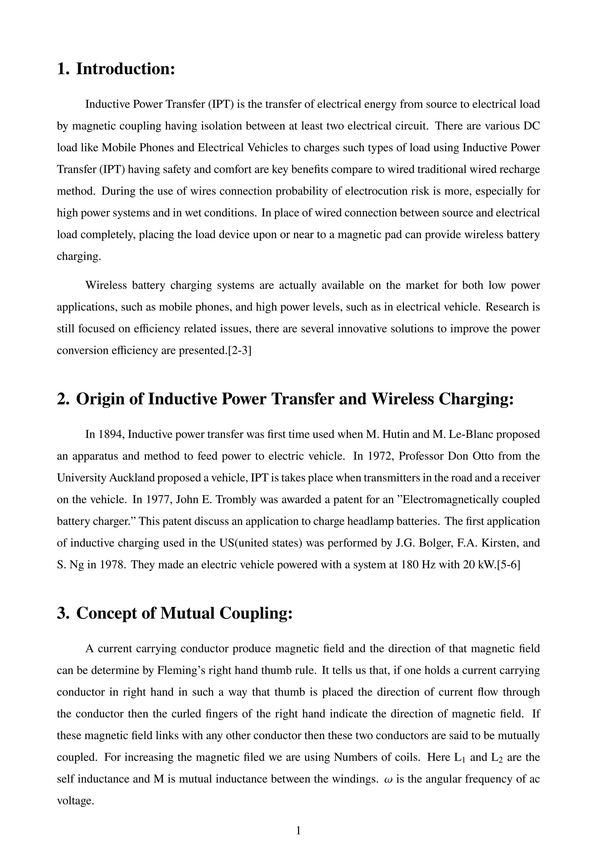 Operation And Control Of Inductive Wireless Power Transfer Pdf Computer Networking Computing