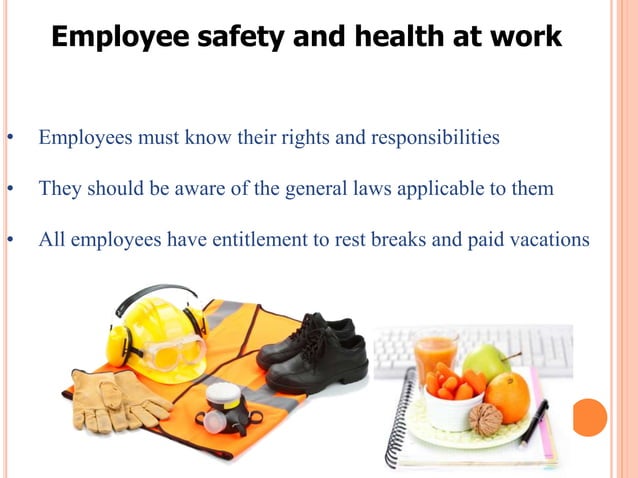 safety ,health and welfare | PPTX