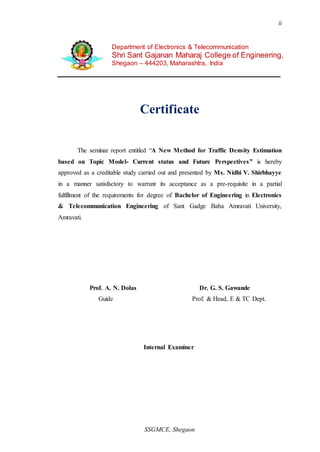 NEW METHOD FOR TRAFFIC DENSITY ESTIMATION | DOCX