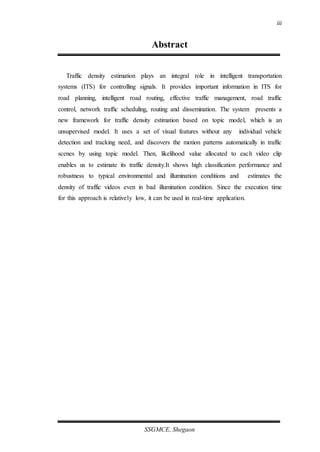 NEW METHOD FOR TRAFFIC DENSITY ESTIMATION | DOCX