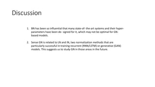 Group normalization | PPT