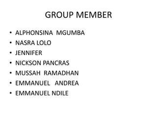 Group number 5 | PPT