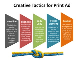 Creative Strategy: Implementation and Evaluation | PPTX | Advertising ...