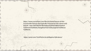 GROUP OF CLASSIFICATION OF DANCE FOUND IN THE PHILIPPINES.pptx