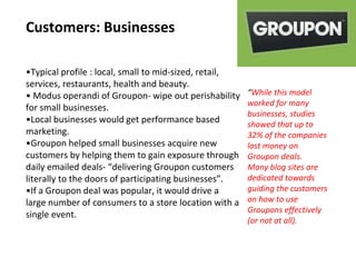 Groupon case presentation | PPTX