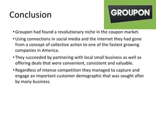 Groupon case presentation | PPTX