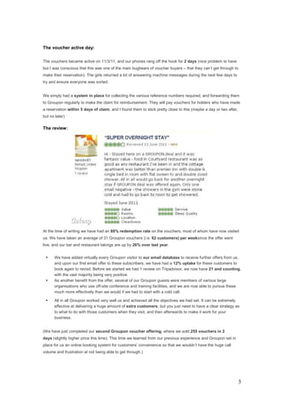 Groupon case study derrynoid centre | PDF