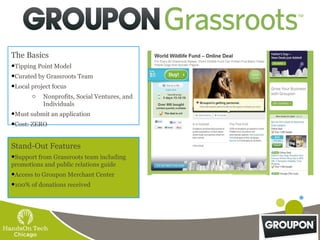 Groupon crowdfunding presentation | PPT
