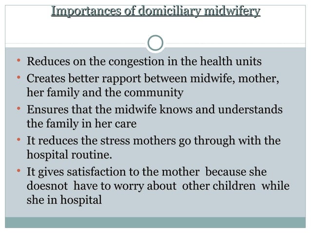 History of Domicilliary | PPT