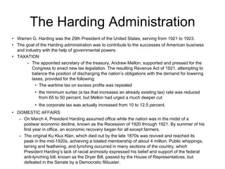 Group one, researching the twenties Period 3 | PPT | Personal Taxes ...