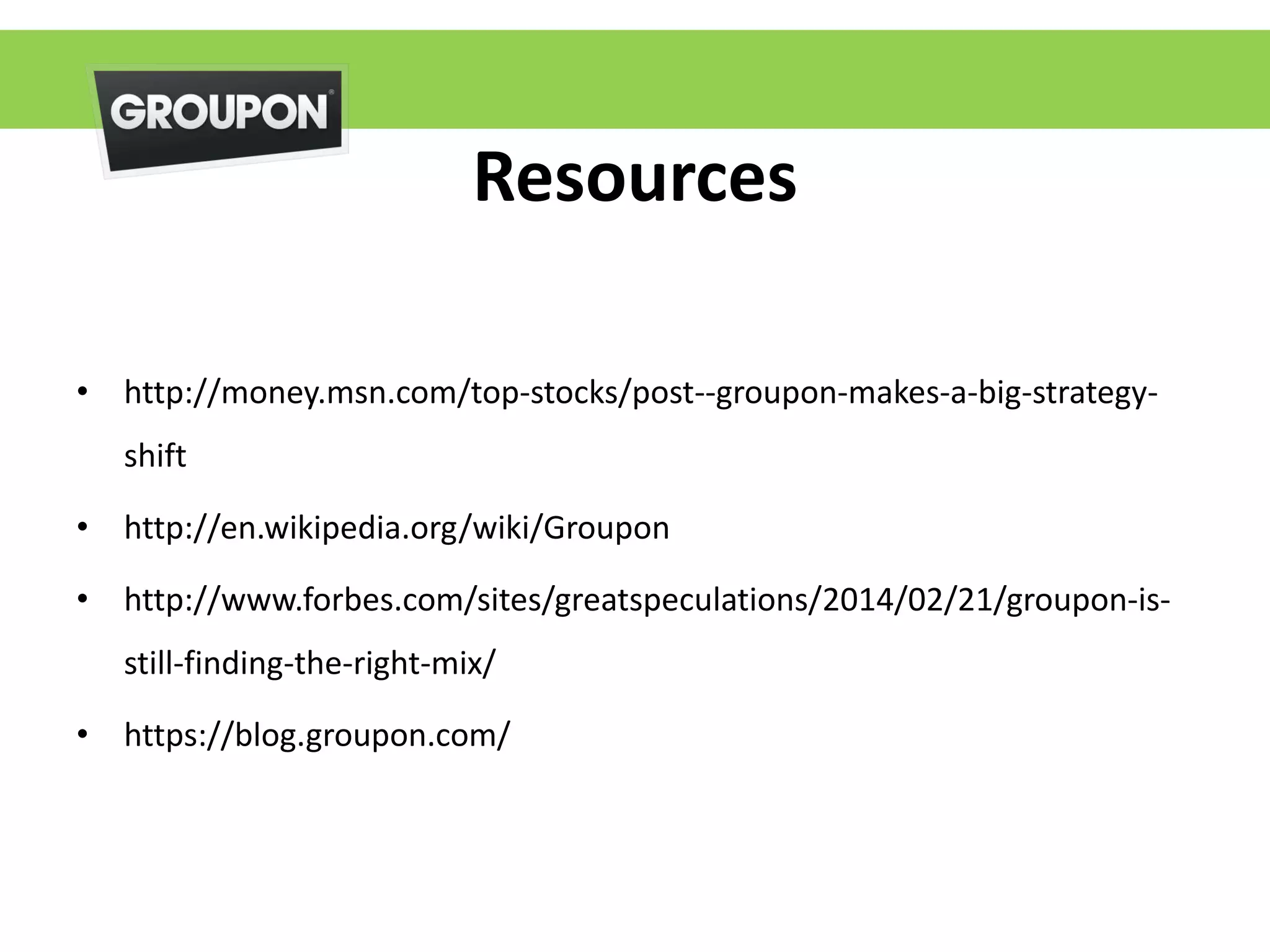 Groupon presentation | PPT