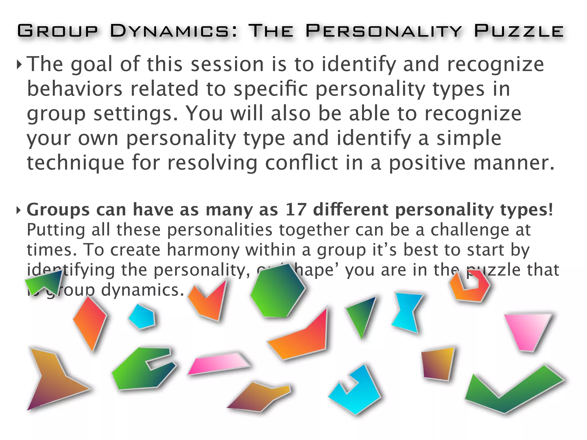 Group Personalities | KEY