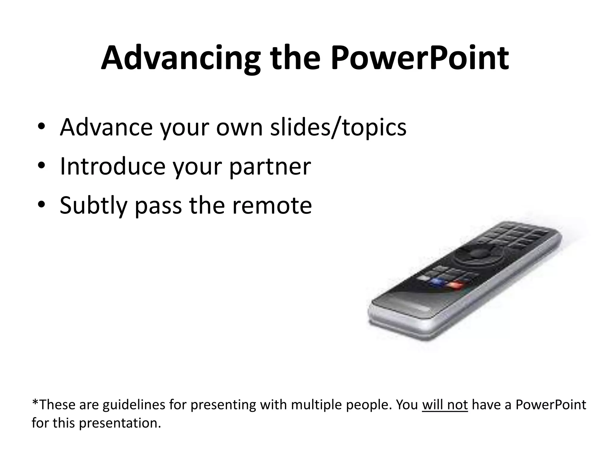 Group Presentation Guidelines | PPTX