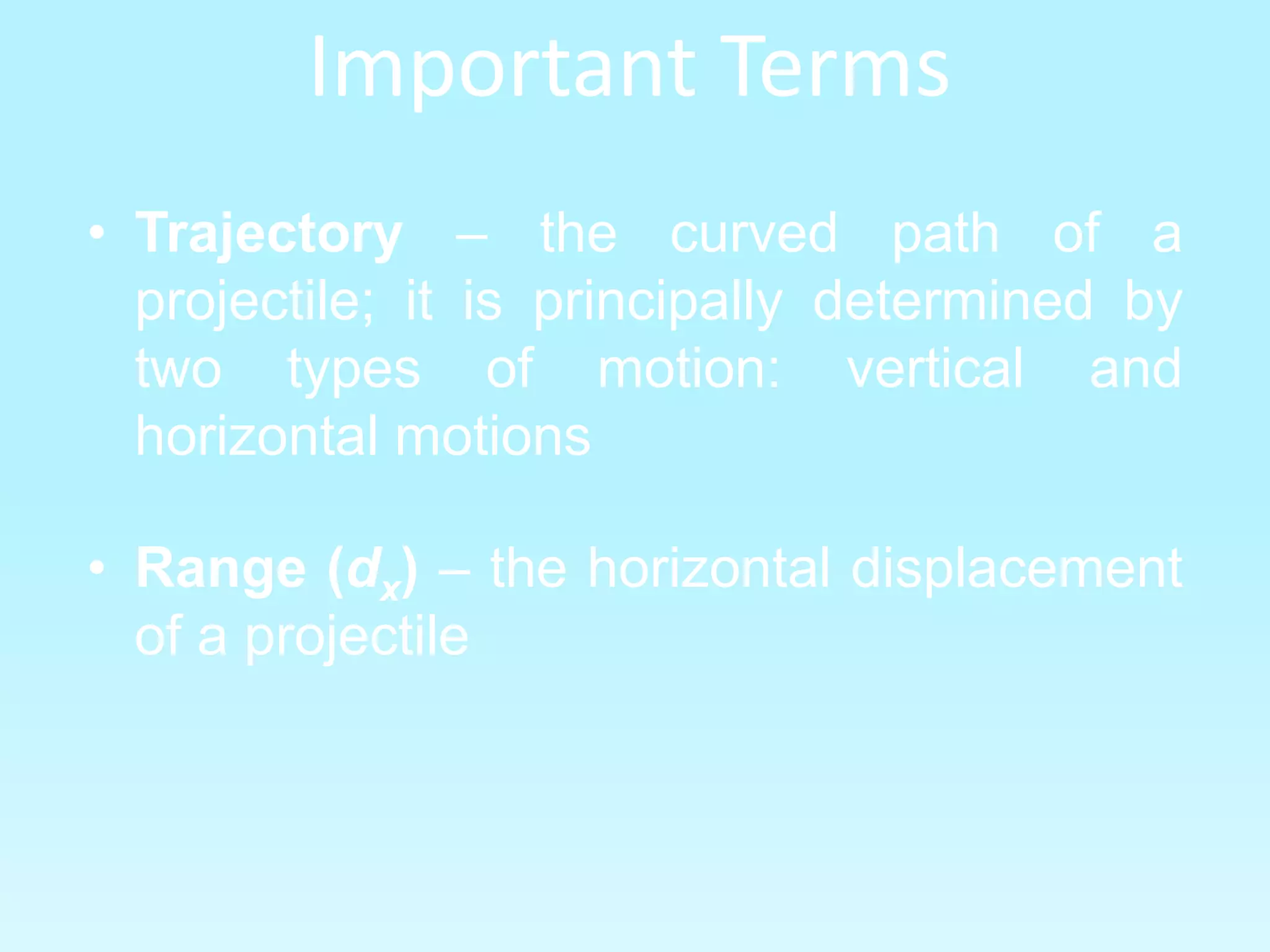 physics project projectile motion | PPTX