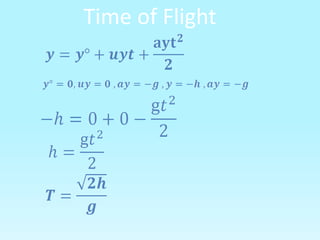 physics project projectile motion | PPTX