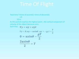 physics project projectile motion | PPTX