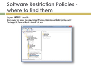 Useful Group Policy Concepts | PPTX