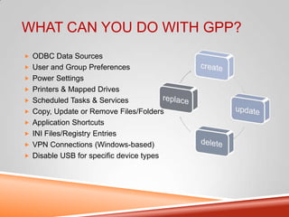 Group policy preferences | PPTX