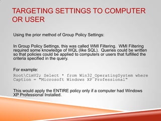 Group policy preferences | PPTX