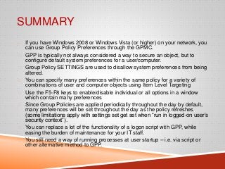 Group policy preferences | PPTX