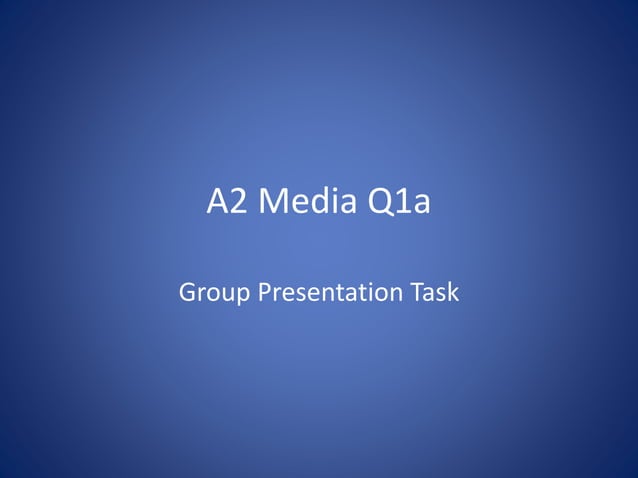 Group poster task 2015 | PPT