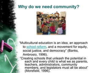 Establishing a Classroom Community | PPT