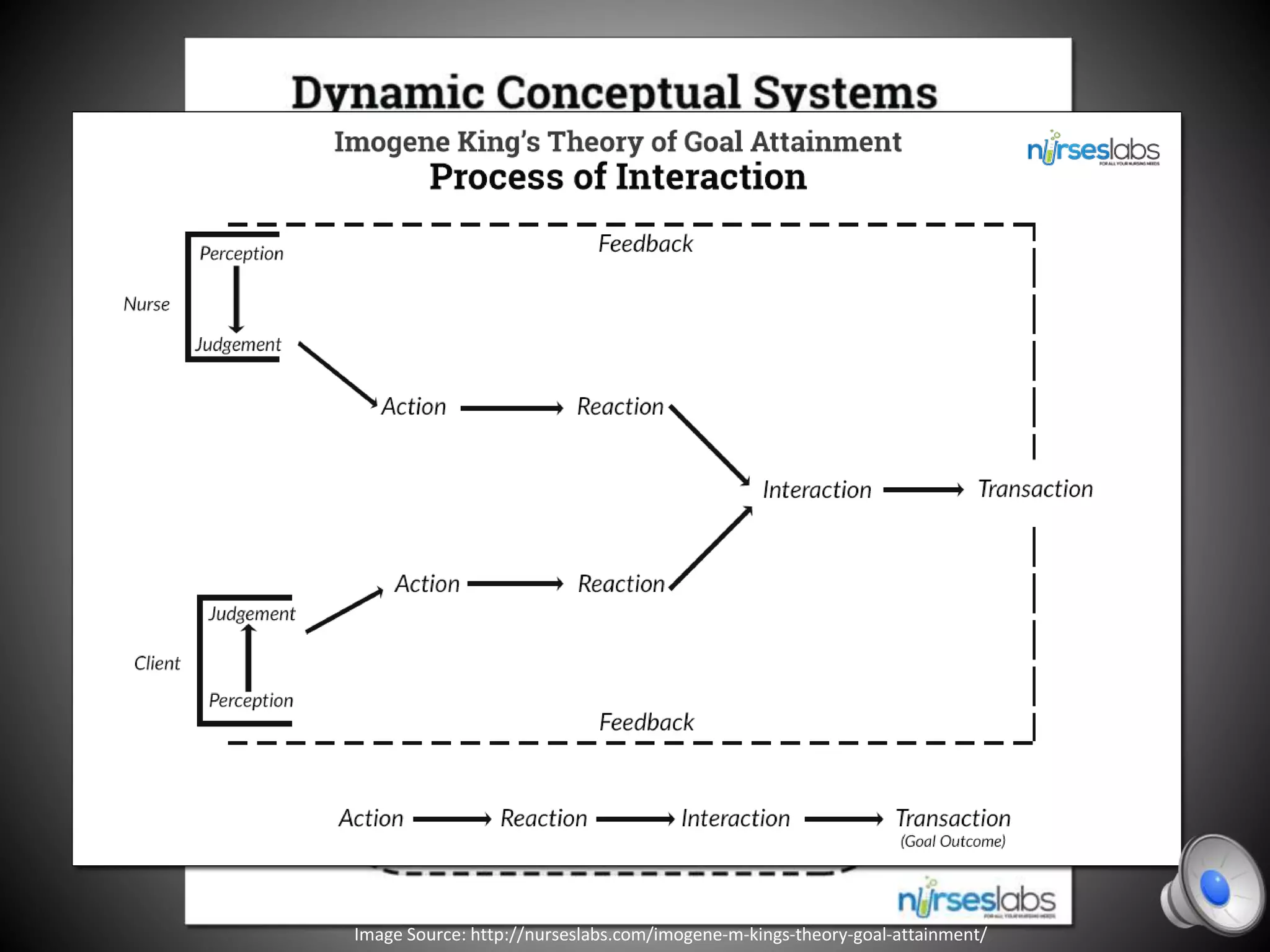 Imogene King Goal Attainment Theory Group Project | PPTX