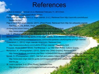 VirginIslandsFinalDraft | PPTX | Women\'s Clothing | Women\'s Fashion