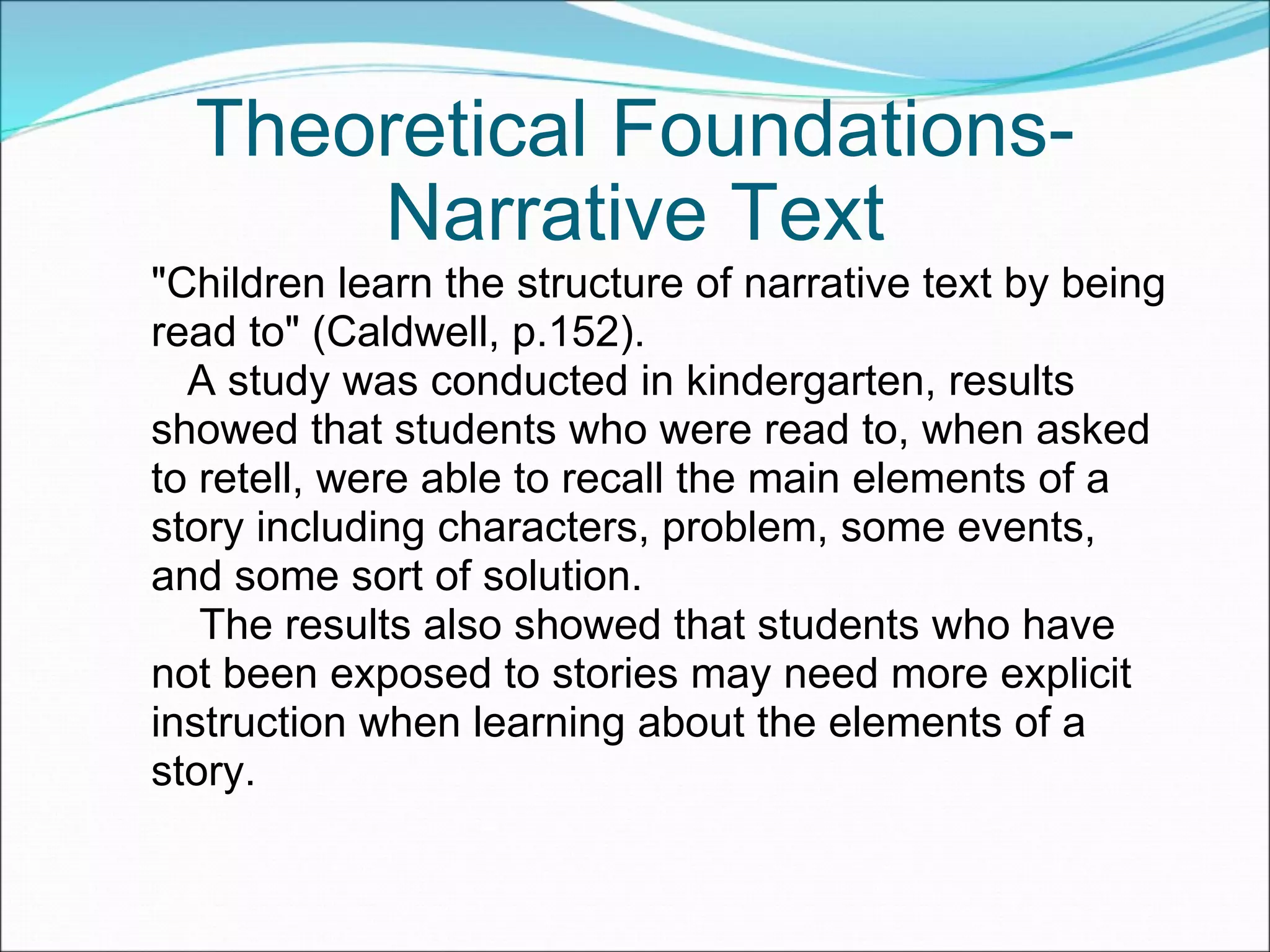 Group Ppt Narrative Expository Ed 473 573 | PPT