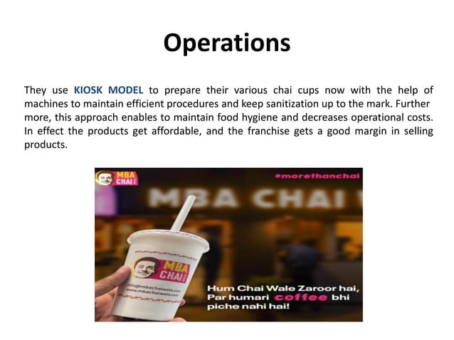 Group PPT on MBA Chai Wala by.pptx created by lalit | PPTX | Marketing and Advertising | Business