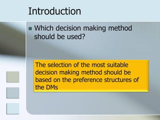 Group preference aggregation based on ELECTRE methods for ERP system ...
