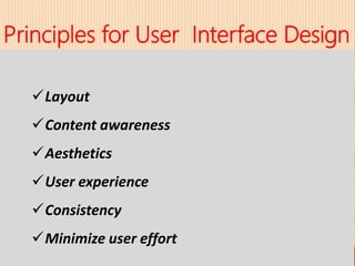 User Interface Design,Principles & process | PPT | Free Download