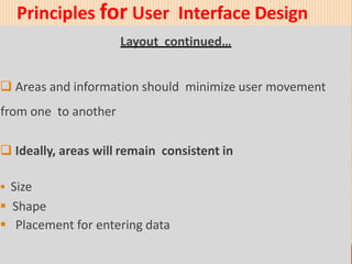 User Interface Design,Principles & process | PPT