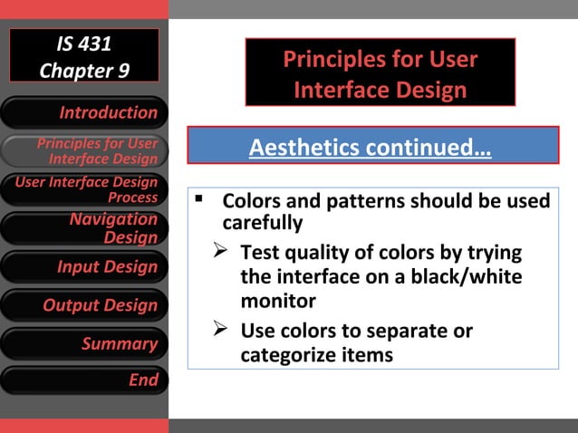 User Interface Design | PPT