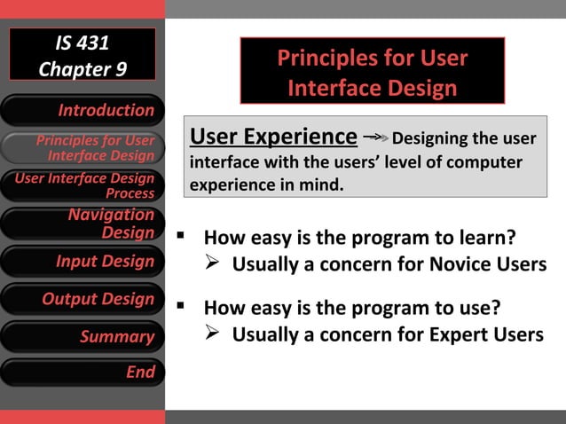 User Interface Design | PPT