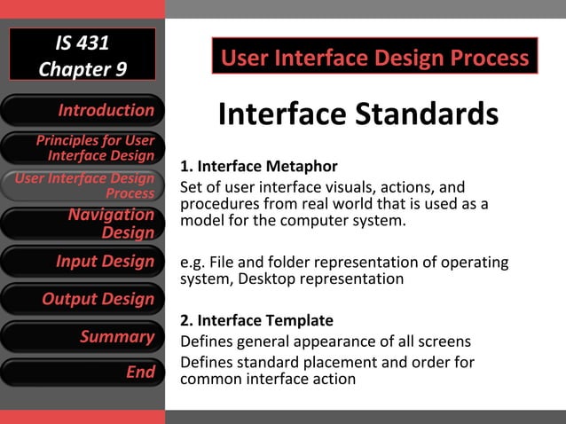 User Interface Design | PPT