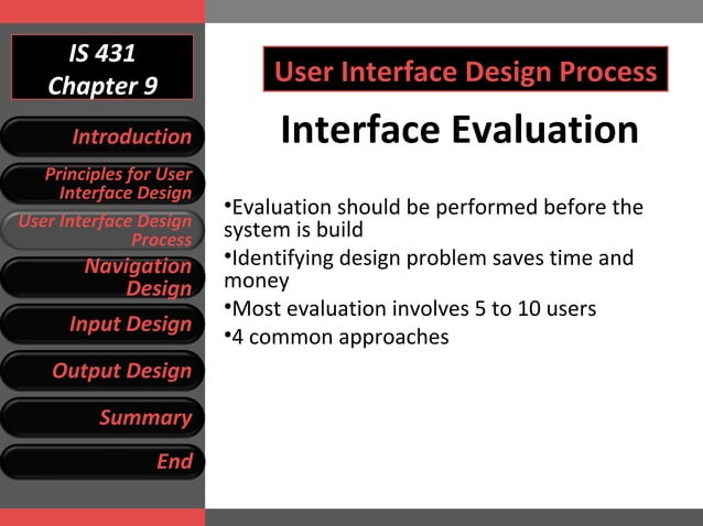 User Interface Design | PPT